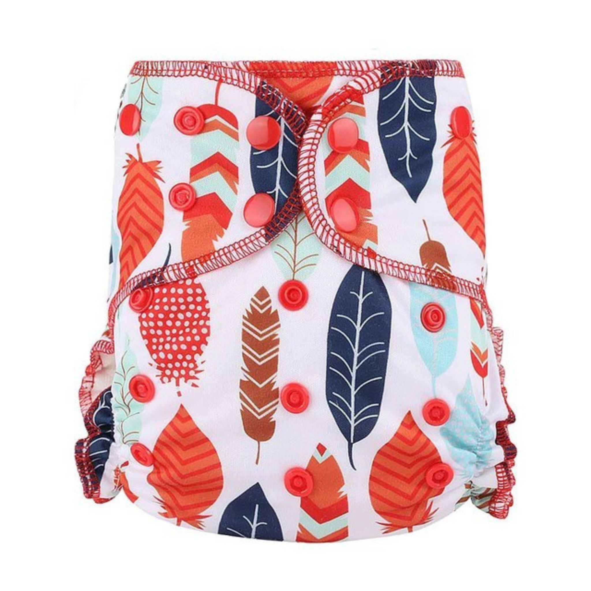 AIO Velvet - Red Feathers – Bamboo Splash